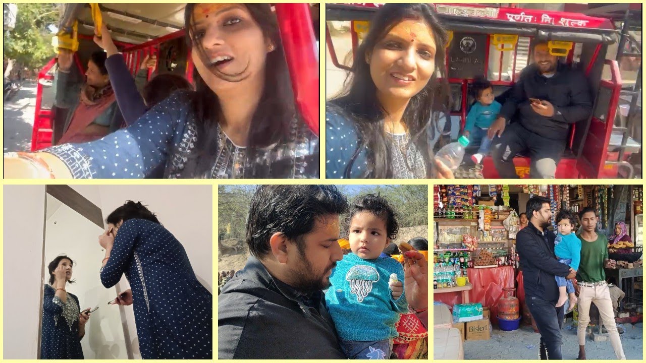 मथुरा के मंदिरों में Nannu के सवालों ने हैरान कर दिया.. घूमने तो आगए ...