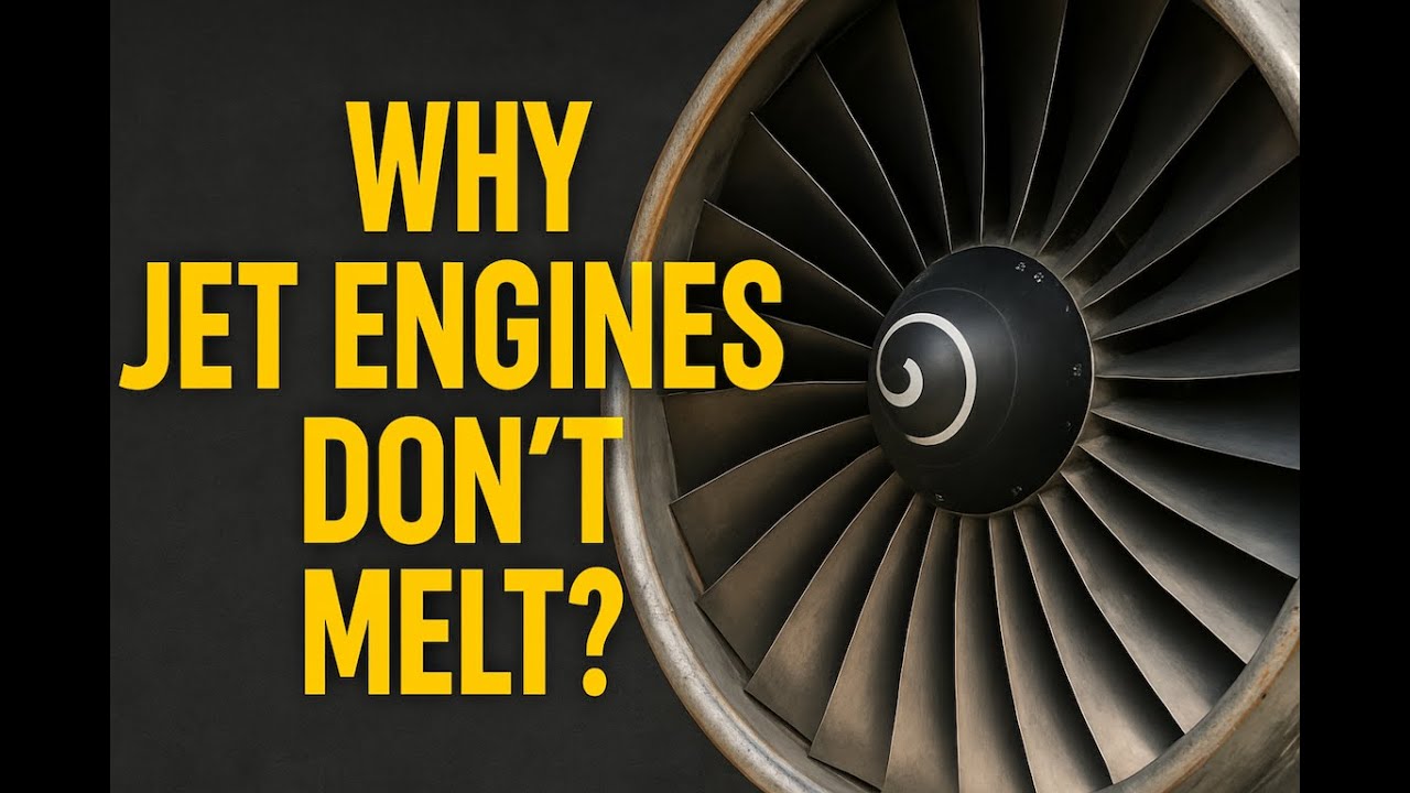 At 1,600°C, Why Don’t Jet Engines Melt? The Cool Science of Super ...