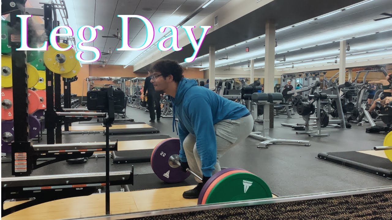 I wanted to go home [Leg Day/Gym Vlog} - YouTube
