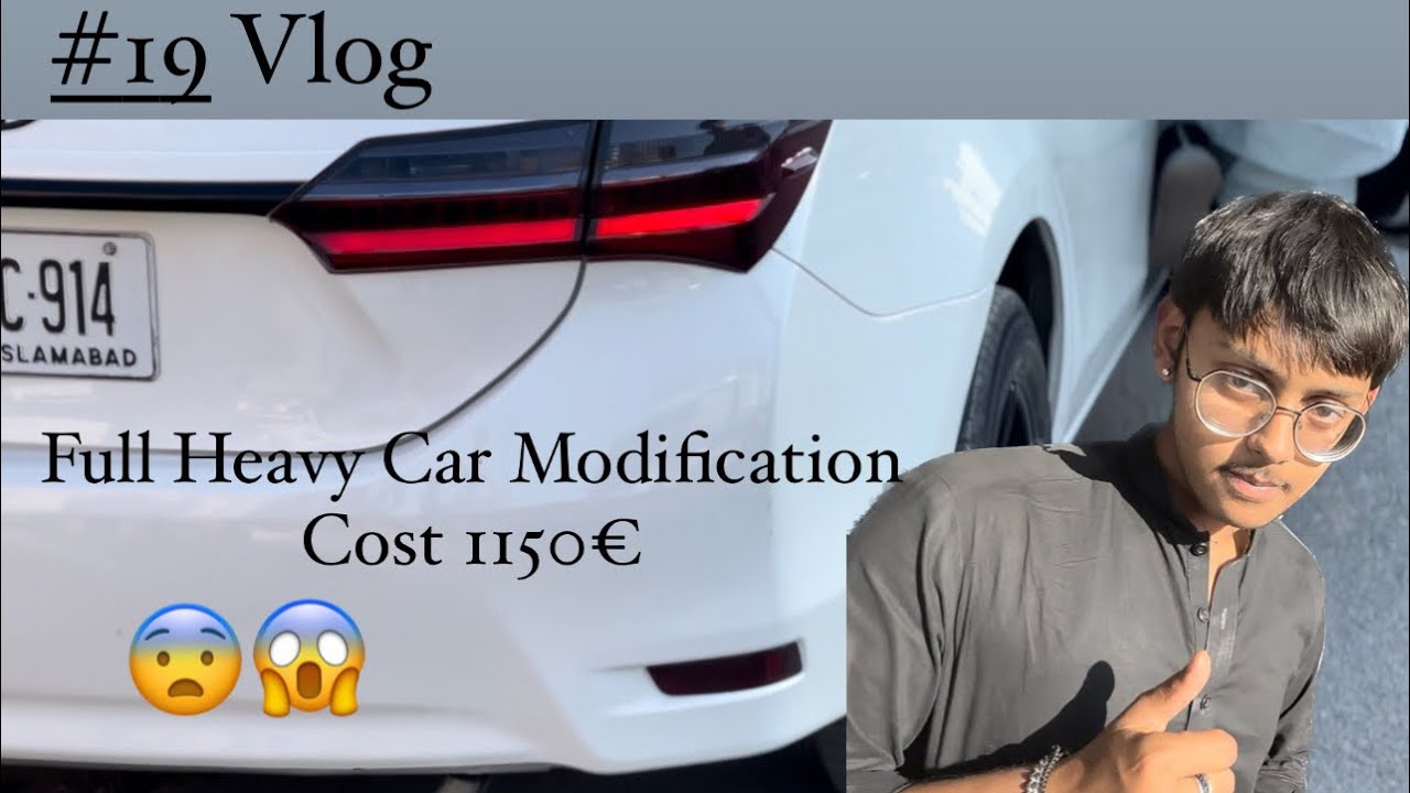 #19 Vlog CAR Modification Cost 1150€😱😭 CAN WE PAY THIS MUST AMOUNT FROM ...