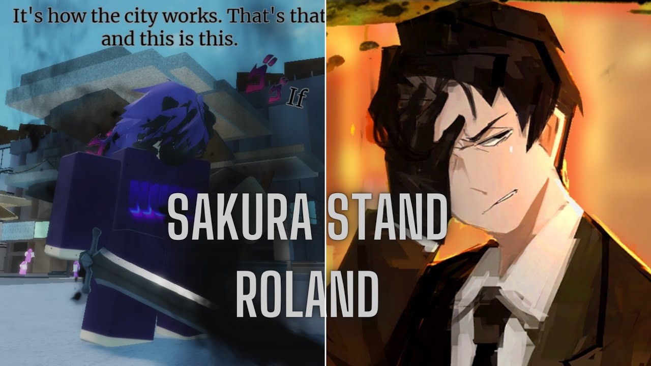 Roblox Sakura Stand Roland - YouTube