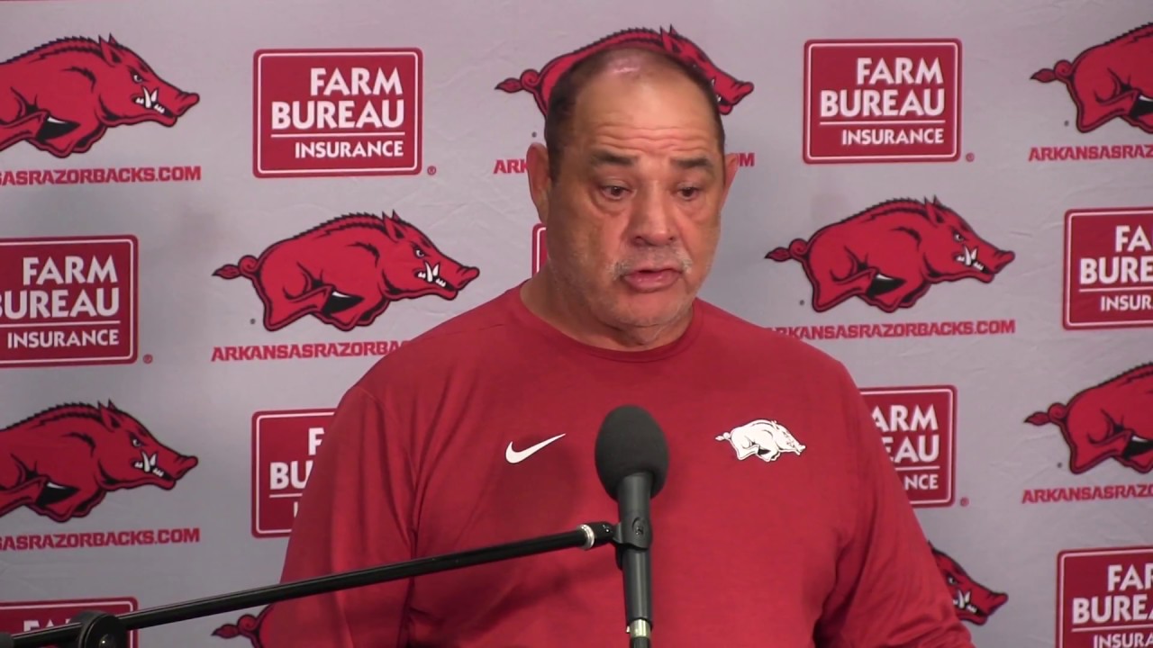 John Chavis gives updates on fall practice - YouTube