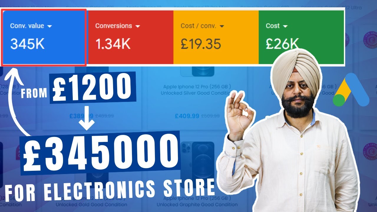 Google Ads for Electronic Store | PPC for Electronic Store - YouTube