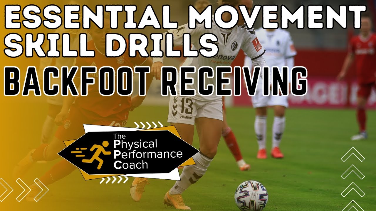 Football Conditioning & Return to Play Drills - Back Foot Receiving ...
