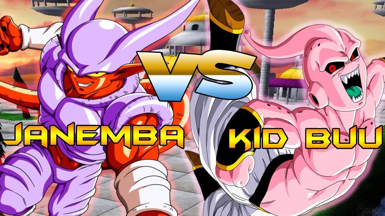 Kid Buu vs Janemba Preview - YouTube