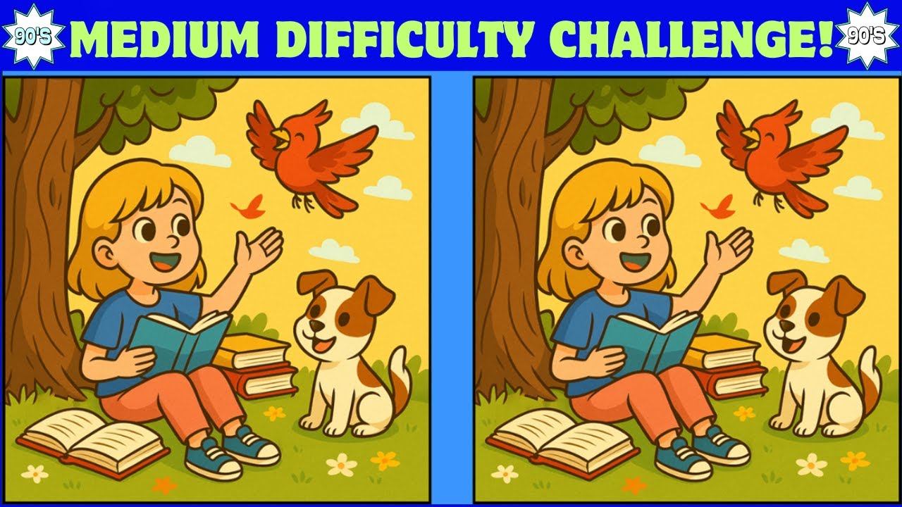Find the Difference – Medium Difficulty Challenge! Spot the Difference ...