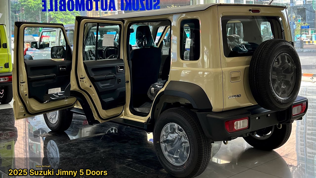 First Look! 2025 Suzuki Jimny 5 Doors (All-Grip System) - The Best SUV ...