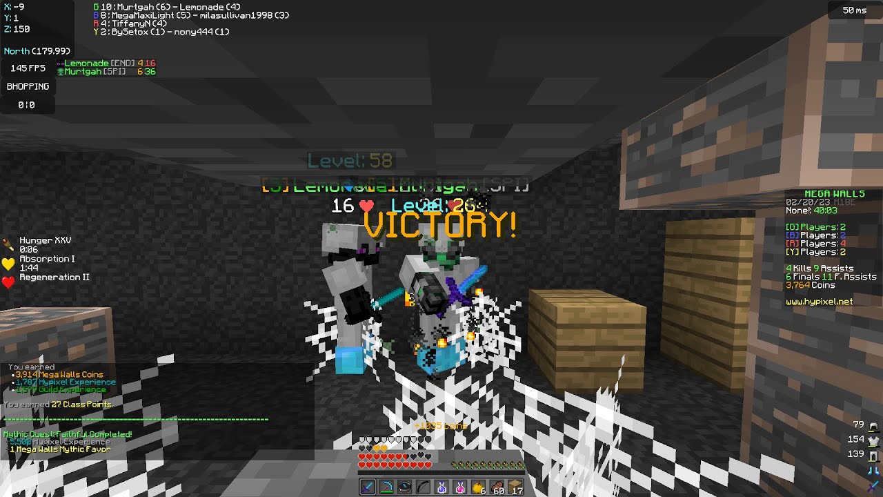 jumping around with spider | HYPIXEL MEGA WALLS - YouTube