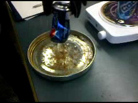Imploding Steam-Filled Can - YouTube