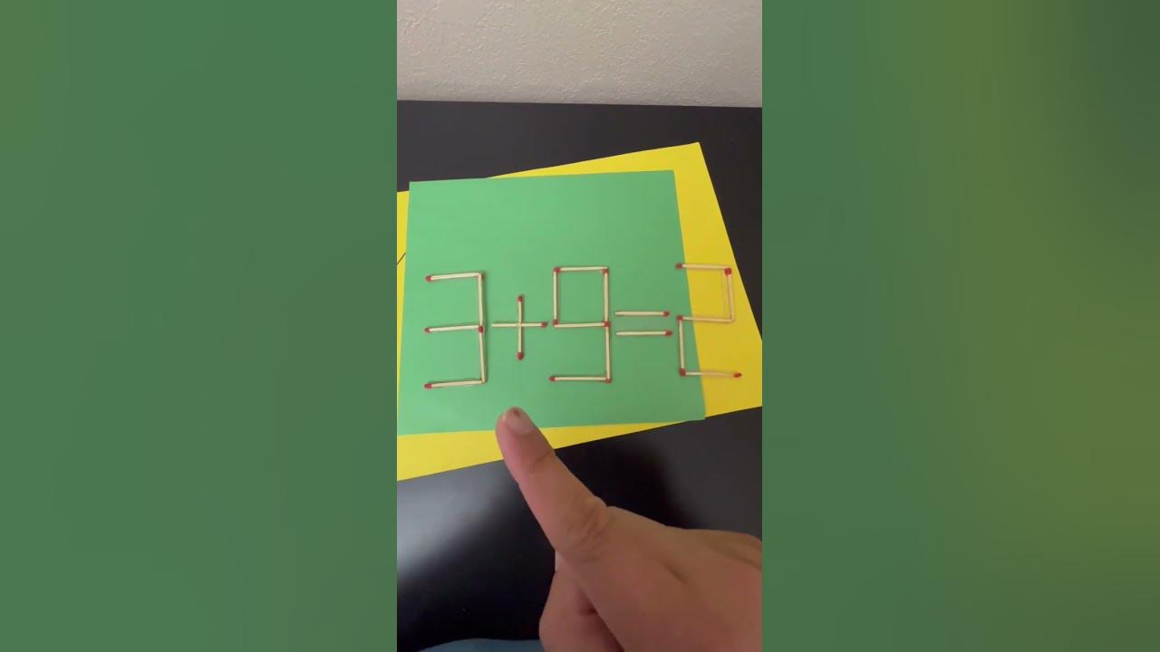 Move One Stick To Make This Correct YouTube move-one-stick-to-make-this-correct-youtube