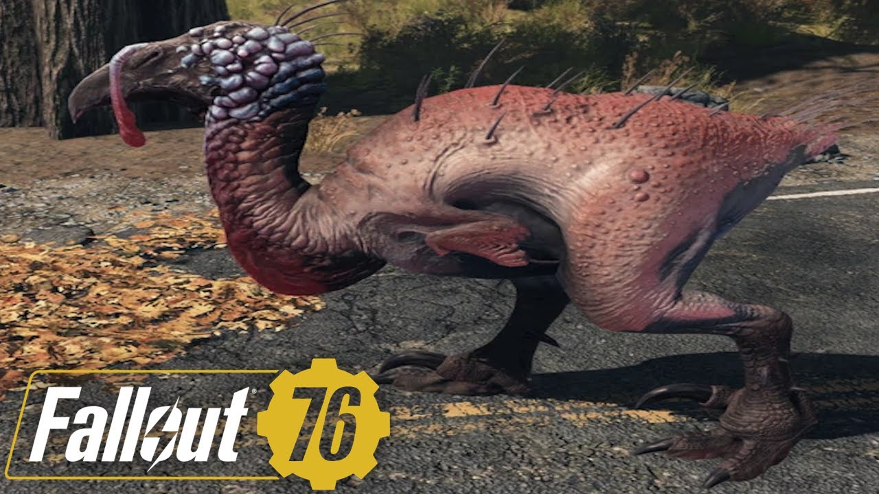 Giant Mutated Turkeys Added To Fallout 76 - YouTube