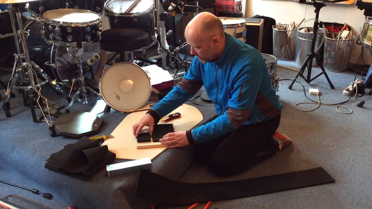 Practice Pad selber bauen Teil 1 - YouTube