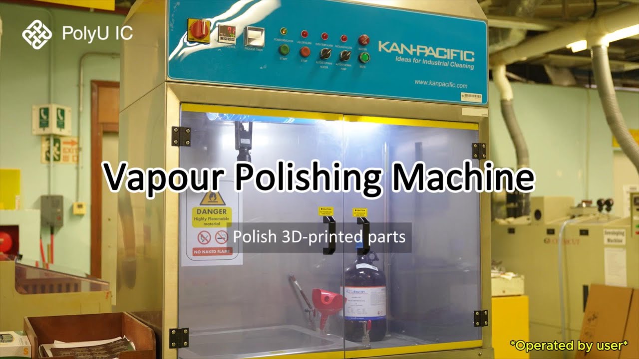 (SCN) Vapour Polishing Machine - YouTube