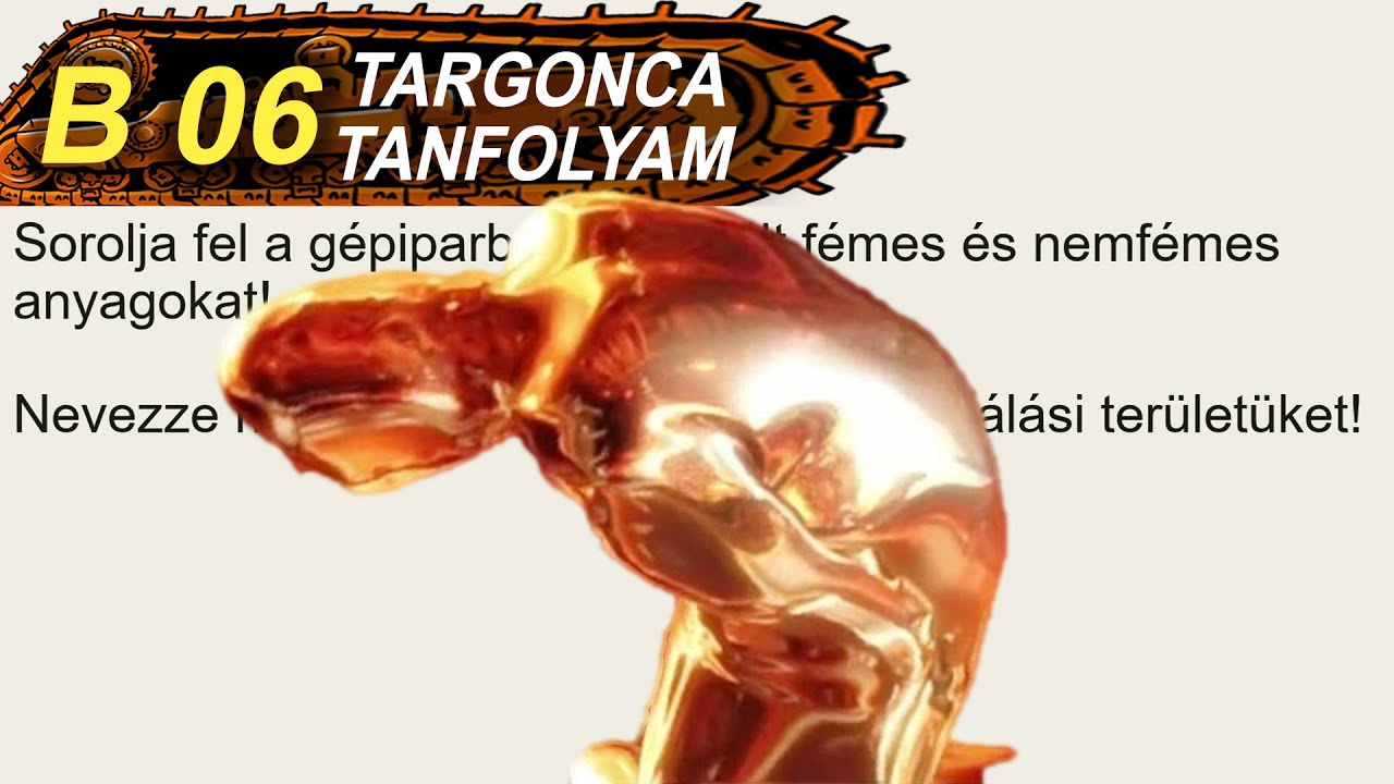 Targonca B06 tétel, Munkagép Tanfolyam 2023 (OKJ utáni tételsor) - YouTube