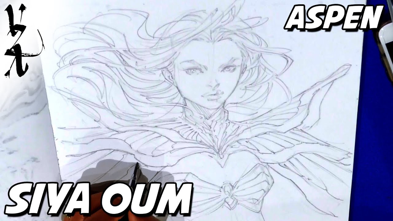 Siya Oum drawing Aspen from Fathom - YouTube