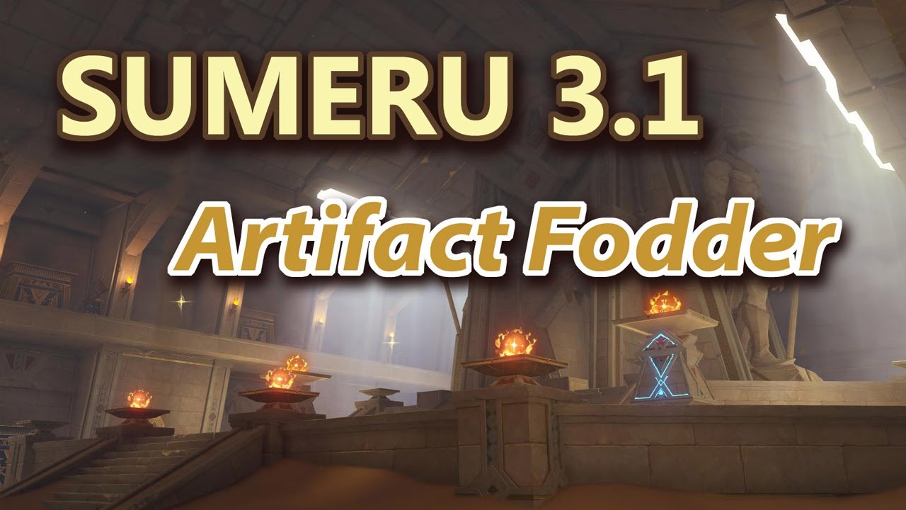 Genshin Impact: Notable Artifact Spots in Sumeru's Desert - YouTube