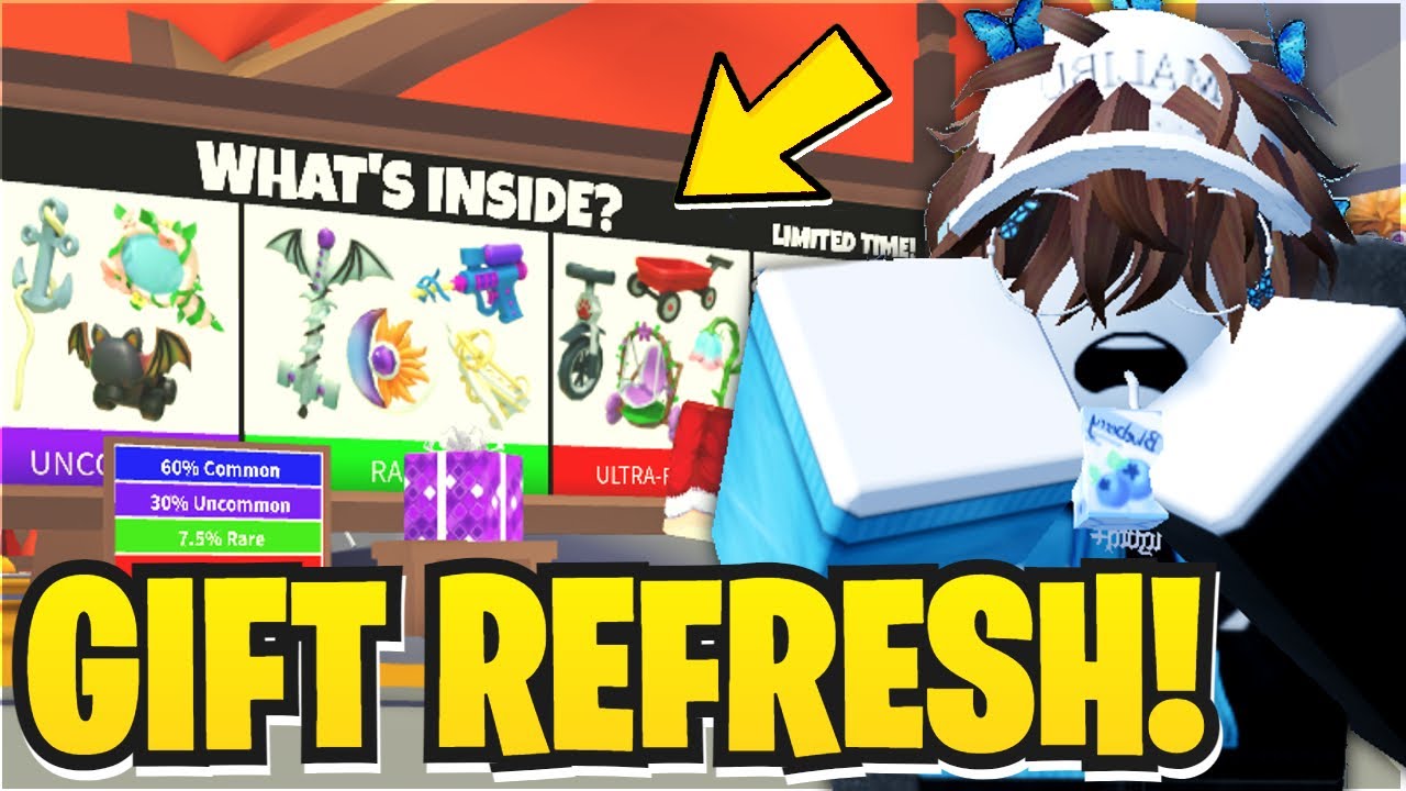 *NEW* GIFT REFRESH In ADOPT ME!! | Update COUNTDOWN (Roblox) - YouTube