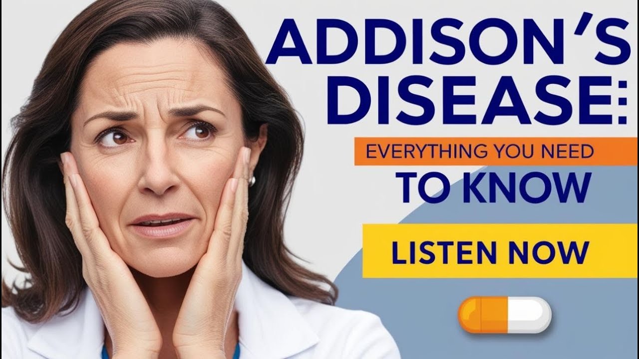 AUDIOBOOK:Addison’s Disease Health Guide: Symptoms, Diagnosis, Treatment, and Early Recognition ...