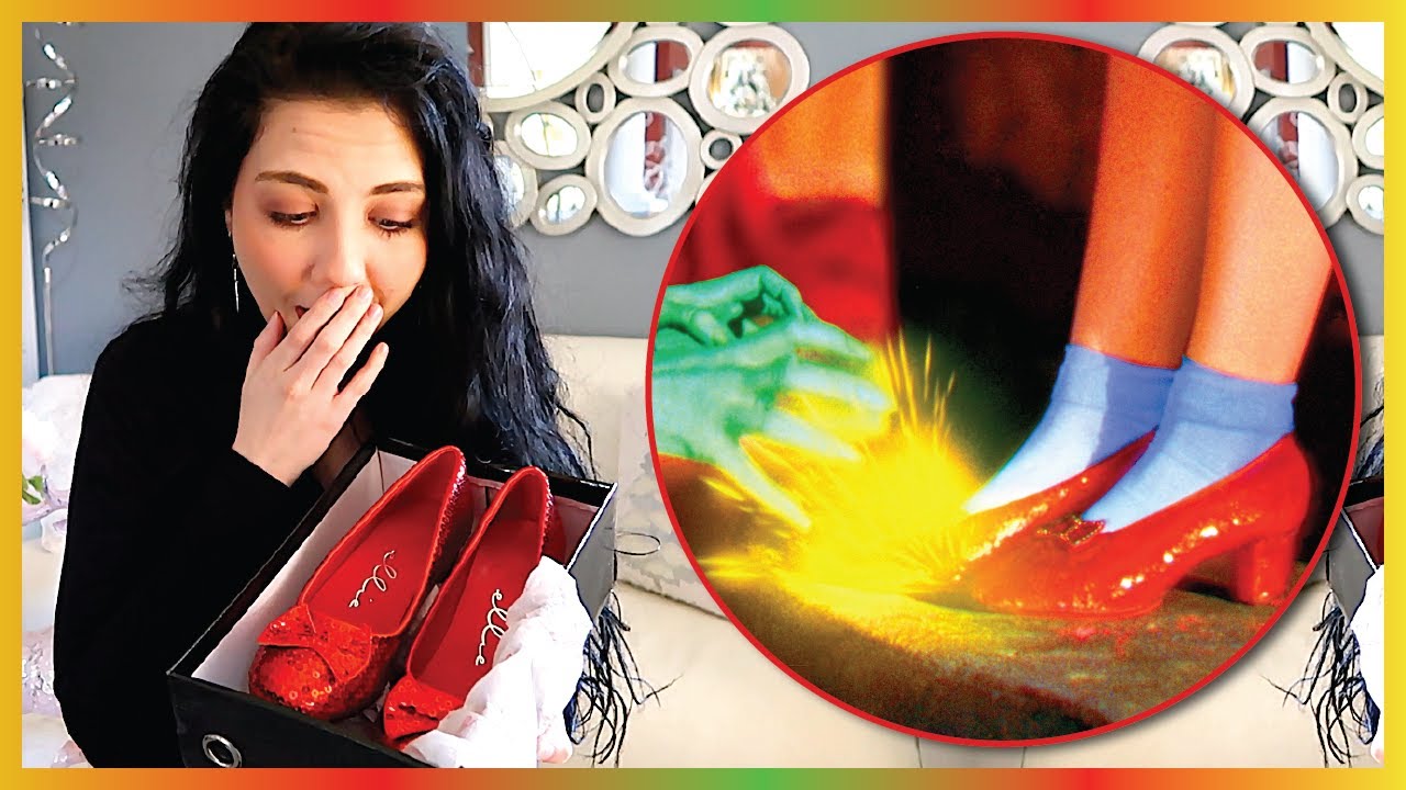 We Bought The RUBY SLIPPERS! - YouTube