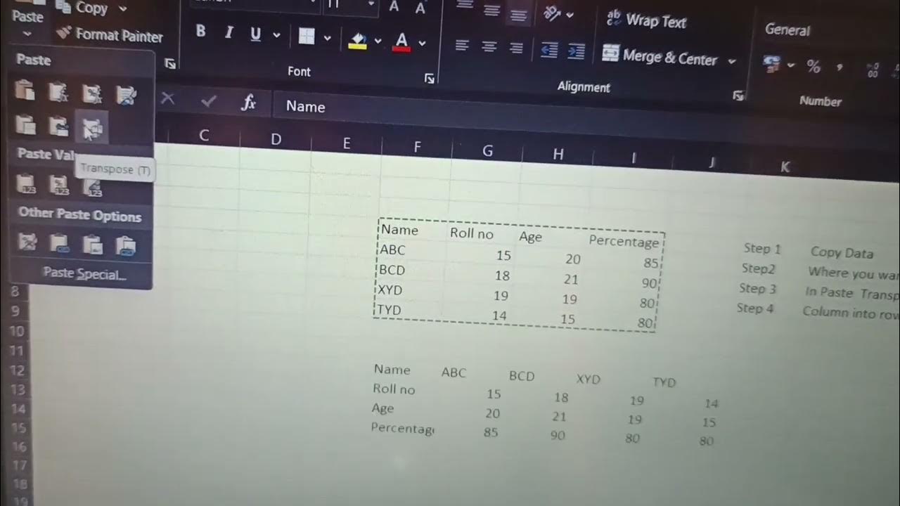 How To Transpose Data In Excel In Easy Method How To Convert Column how-to-transpose-data-in-excel-in-easy-method-how-to-convert-column