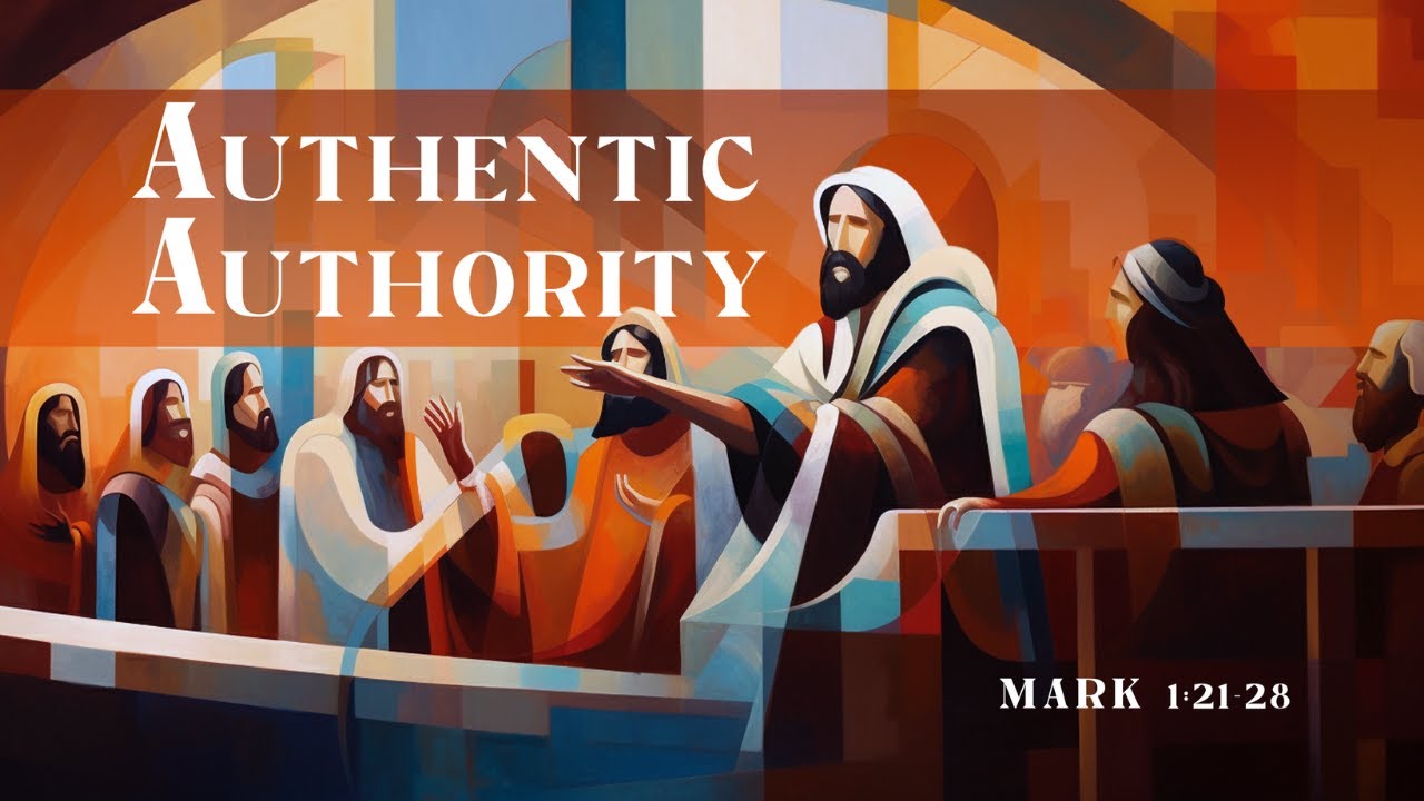 1-28-24 | AUTHENTIC AUTHORITY | Mark 1:21-28 | Sunday Worship - YouTube