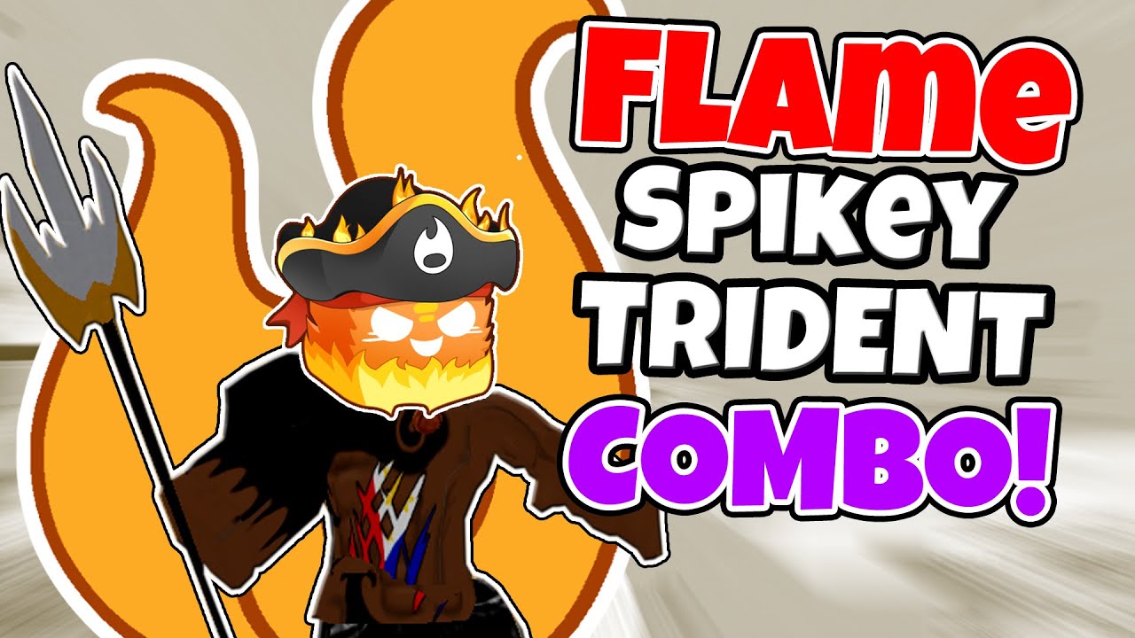 Flame and Spikey Trident Combo - Blox Fruits - YouTube