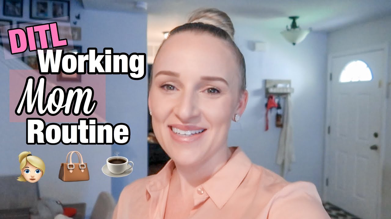 REALISTIC DAY IN THE LIFE OF A FULL TIME WORKING MOM OF TWO | Pieces of ...