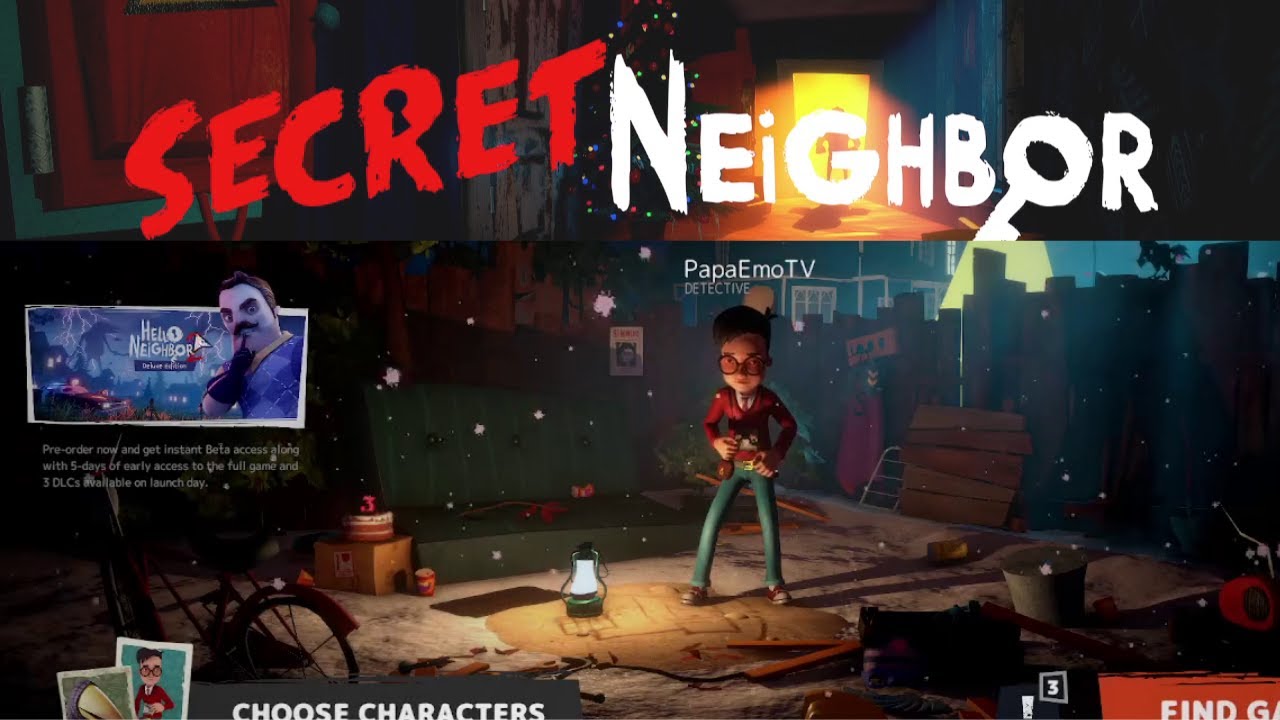 Secret Neighbor Gameplay | Your Boy, Koko! - YouTube