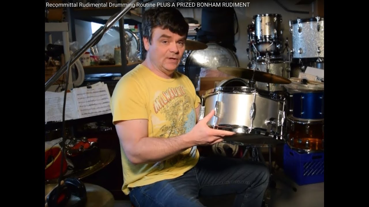 Bonzoleum's Recommittal Rudimental Drumming Routine PLUS A PRIZED ...