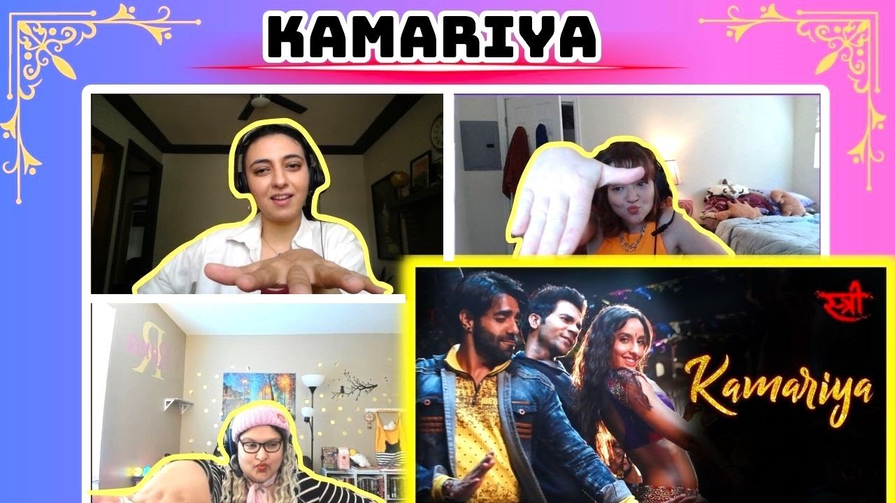 Kamariya Song REACTION| Nora Fatehi| Rajkumar Rao| STREE - YouTube