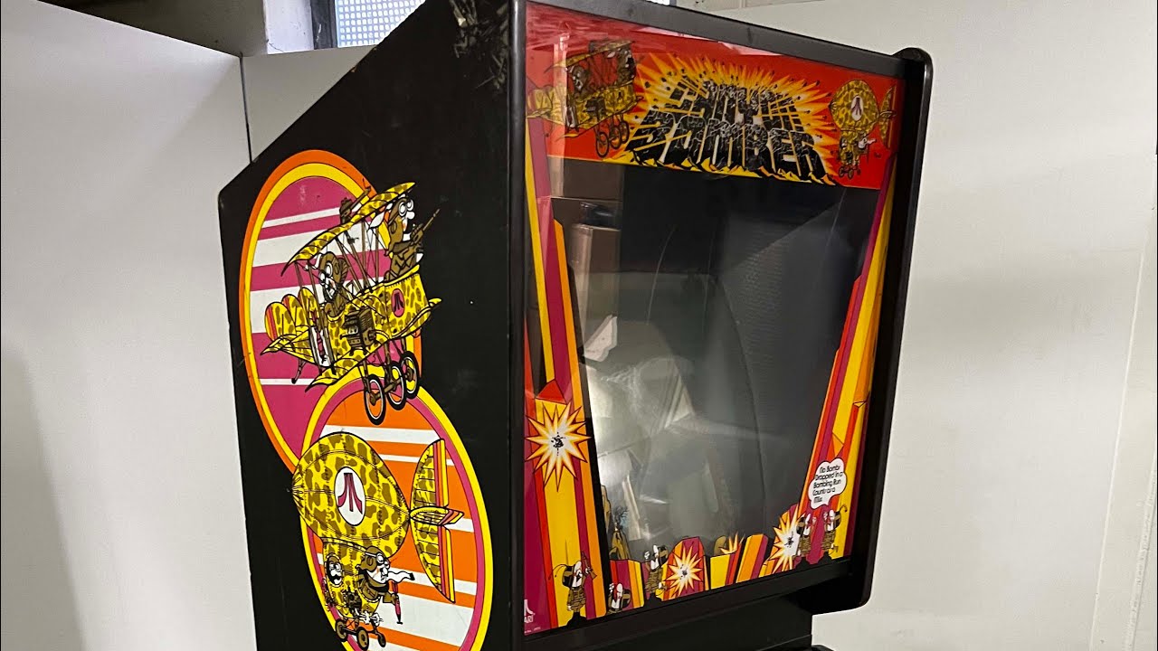 Canyon Bomber (1978) by Atari -Black & White Arcade - YouTube
