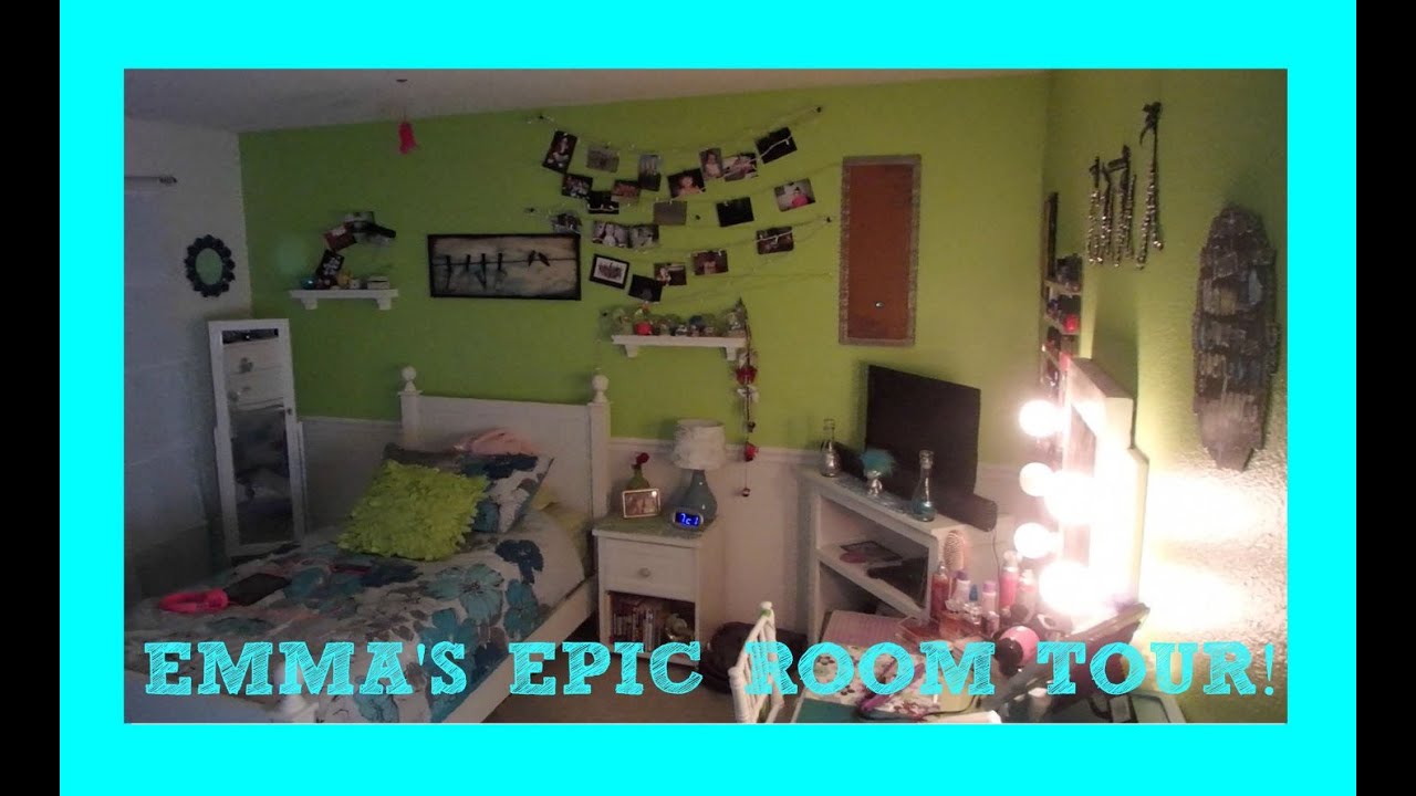 Emma's EPIC ROOM TOUR!!! - YouTube