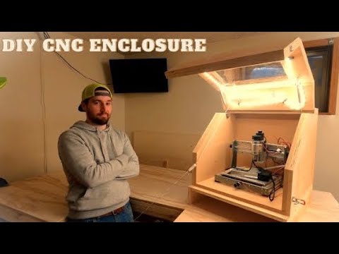 I Built an Enclosure for My New CNC Machine - Noise Reduction for ...