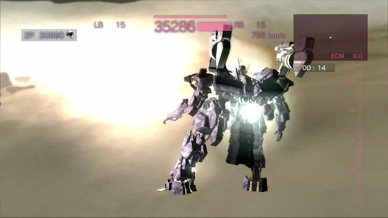 This Grenade Cannon is your best friend in the Armored Core Multiplayer ...