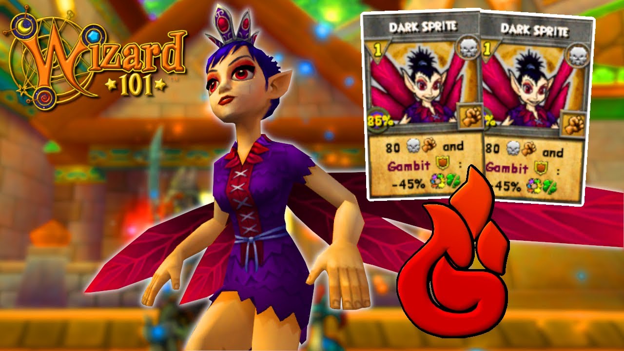 Wizard101 Level 170 Storm PvP: HE USED DARK SPRITE ON A FIRE?! - YouTube