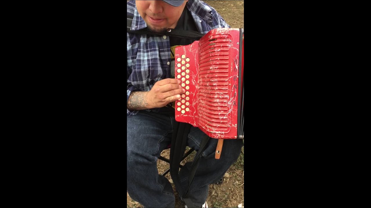 First Accordion lesson - YouTube