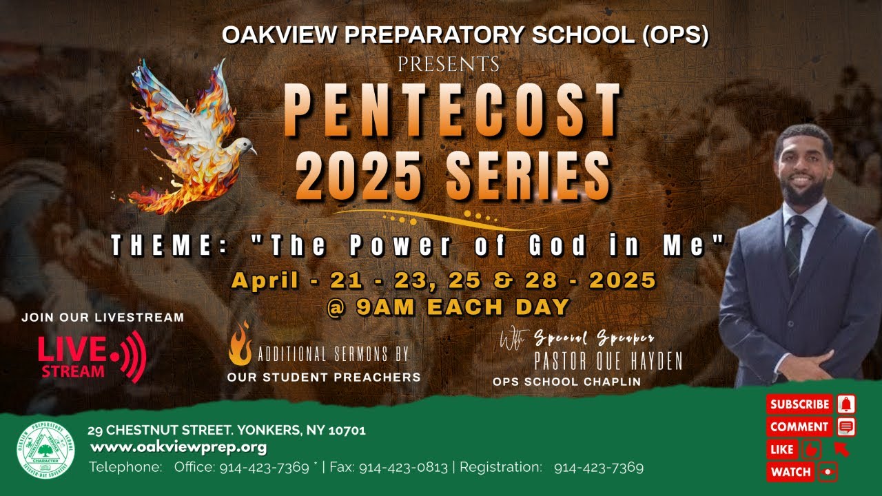 DAY 3 || THEME: "THE POWER OF GOD IN ME" || PENTECOST 2025 SERIES ...