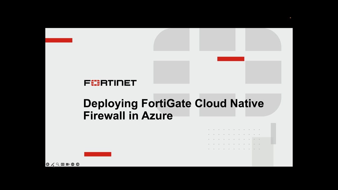 FortiGate CNF Standalone Deployment in Azure | Cloud Security - YouTube