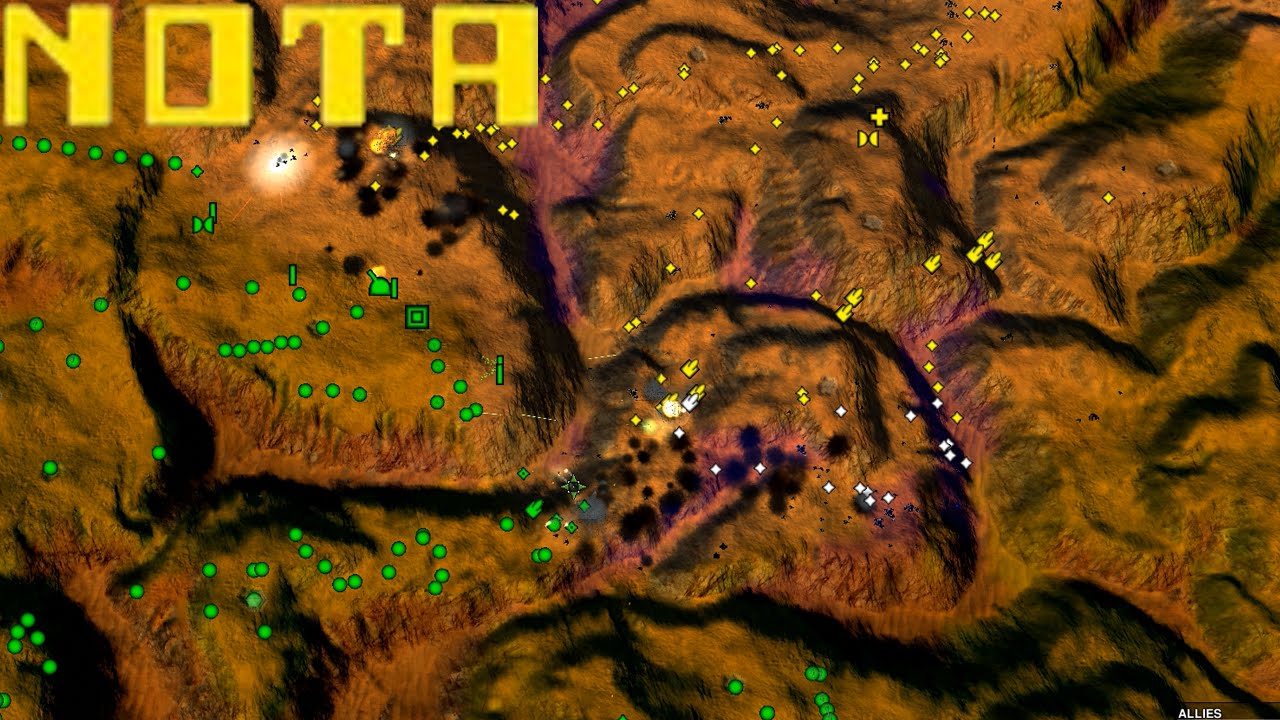 NOTA RTS - Large Scale Balanced Annihilation - YouTube