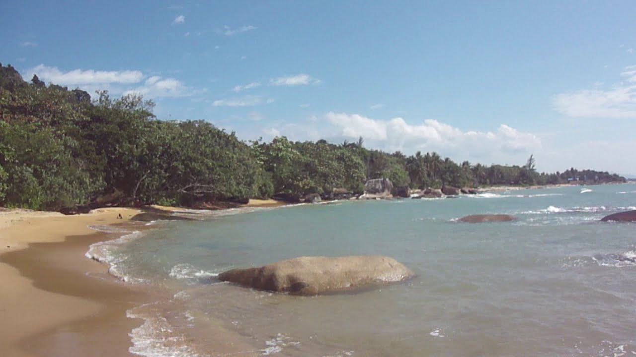 Keindahan Pantai Temajuk - YouTube