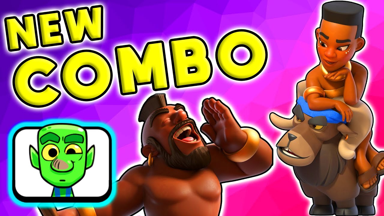 UNSTOPPABLE OFFENSE!! NEW 2X HOG RIDER + RAM RIDER - Clash Royale - YouTube