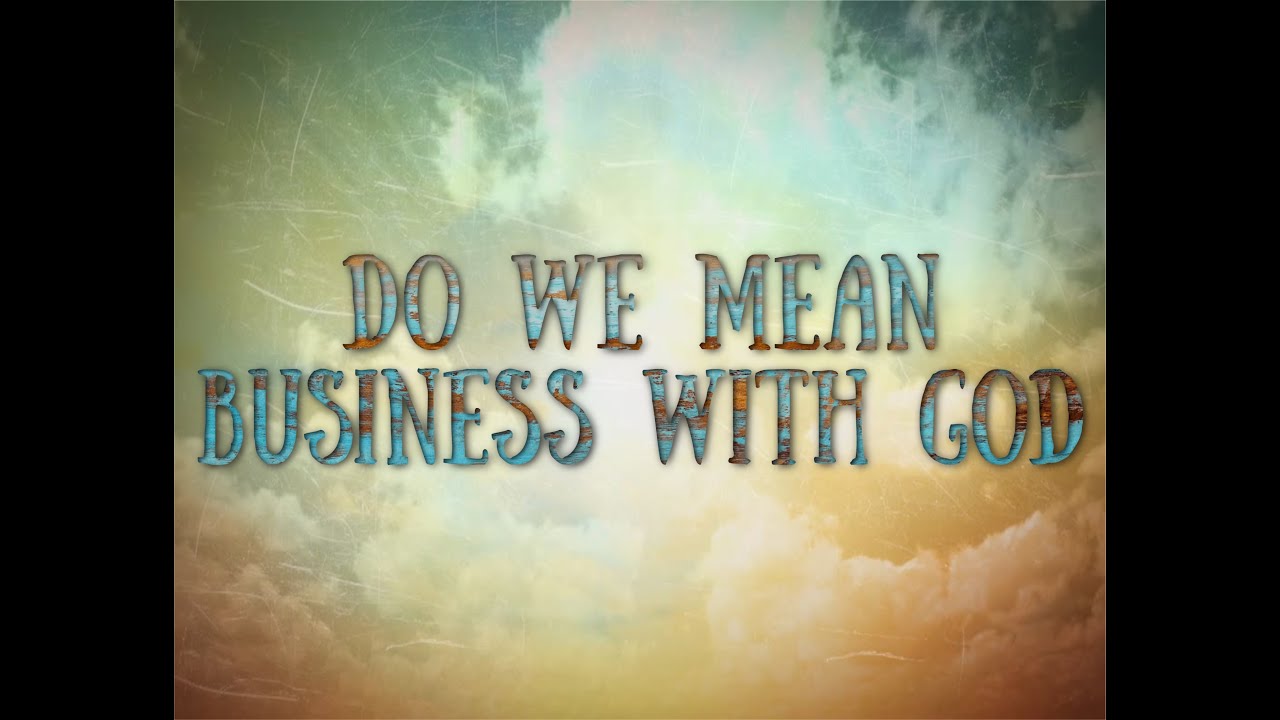 Do We Mean Business with God - Sunday Service Live Stream 12-7-25 - YouTube