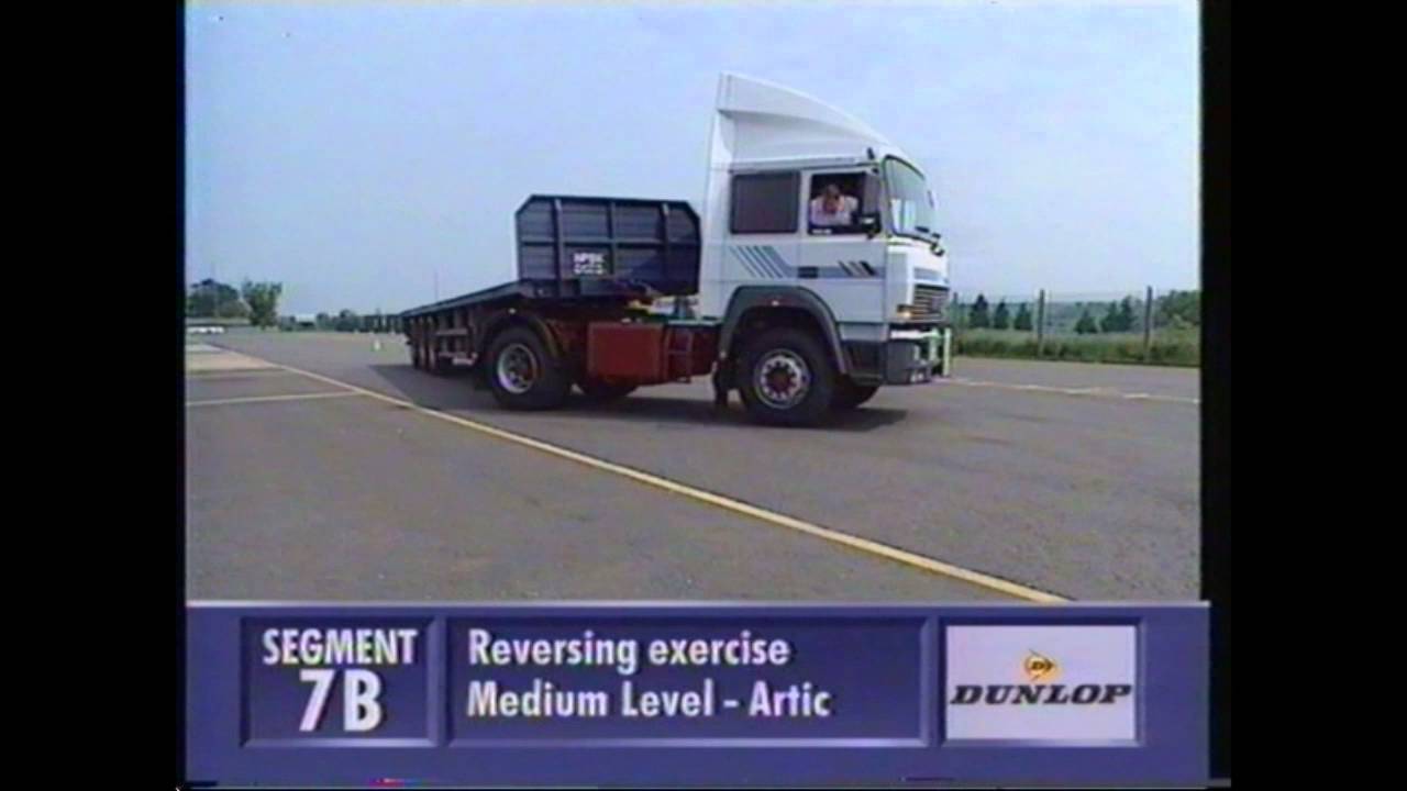 HGV class1 Reversing Exercise for DVSA test - YouTube