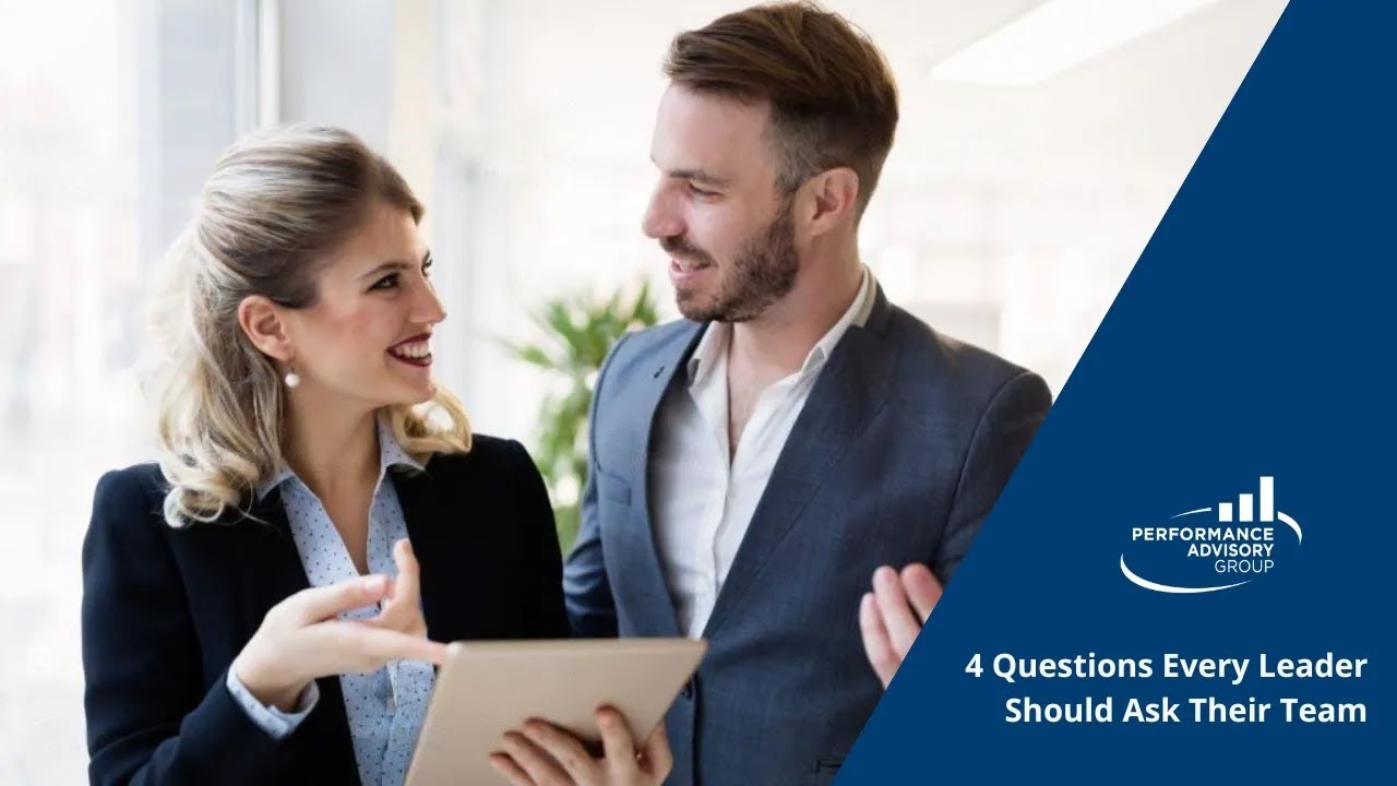4 Questions Every Leader Should Ask Their Team - YouTube