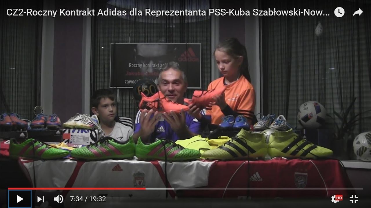 CZ2-Roczny Kontrakt Adidas dla Reprezentanta PSS-Kuba Szabłowski-Nowe ...