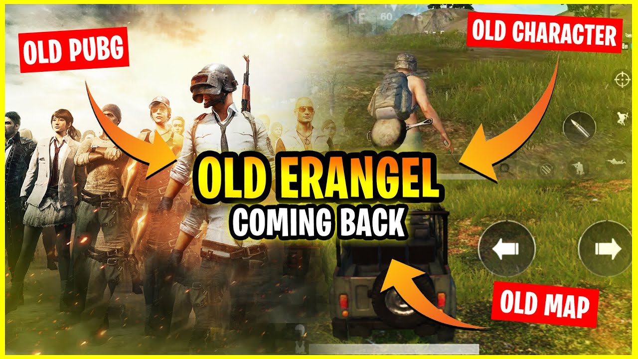 PUBG OLD ERANGEL MAP GOING TO COME BACK | BIG ANNOUNCEMENT BY PUBG ...