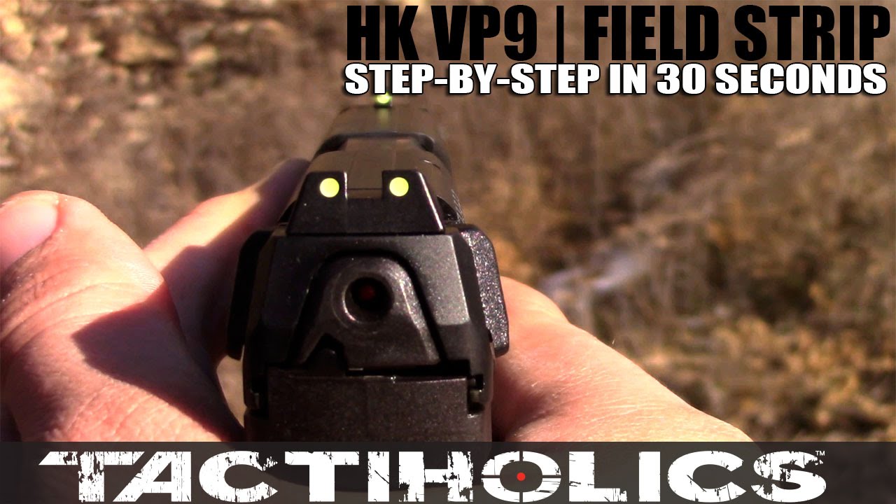 HK VP9 Field Strip | Step-By-Step In 30 Seconds - Tactiholics™ - YouTube