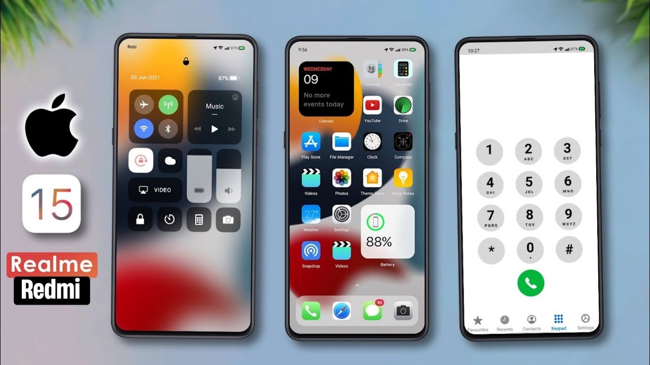Redmi Phone ko iPhone Banaye | Redmi Mobile ko iPhone Me convert Kaise ...