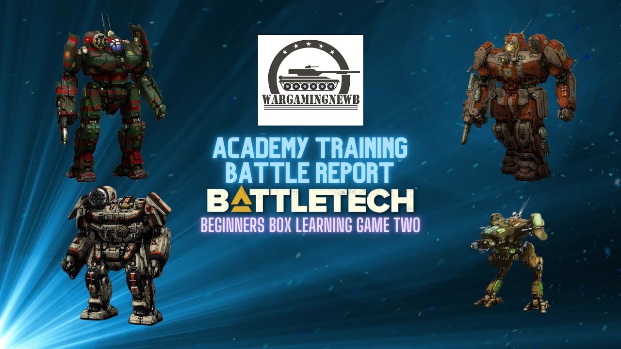 Academy Training Battle Report: Battletech Beginners Box Learning Game ...