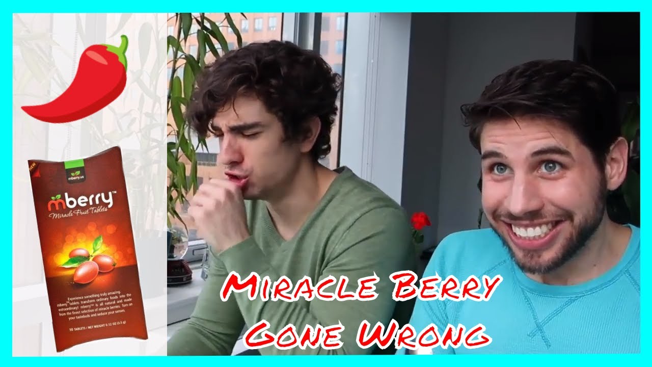 Miracle Berry Taste Tripping Gone Wrong | Mberry | *Embarrassing* - YouTube